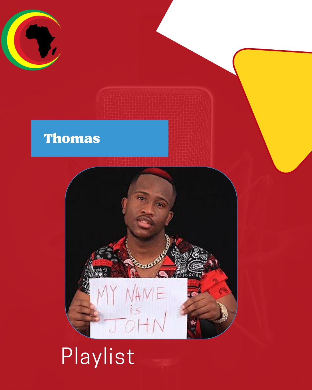 Thomas | Playlist - AfroCharts